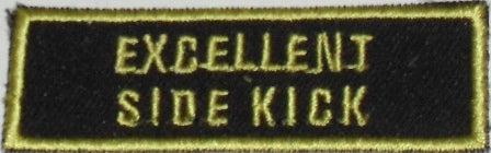 Excellent Side Kick Badge – Complete Martial Arts Supplies New Zealand