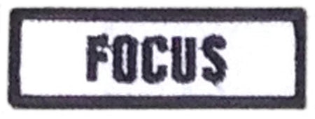 Focus Badge – Complete Martial Arts Supplies New Zealand