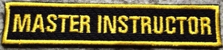 Master Instructor Badge – Complete Martial Arts Supplies New Zealand
