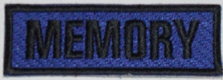 Memory Badge – Complete Martial Arts Supplies New Zealand