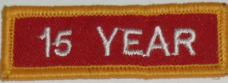 Recognition Badge - 15 Years – Complete Martial Arts Supplies New Zealand
